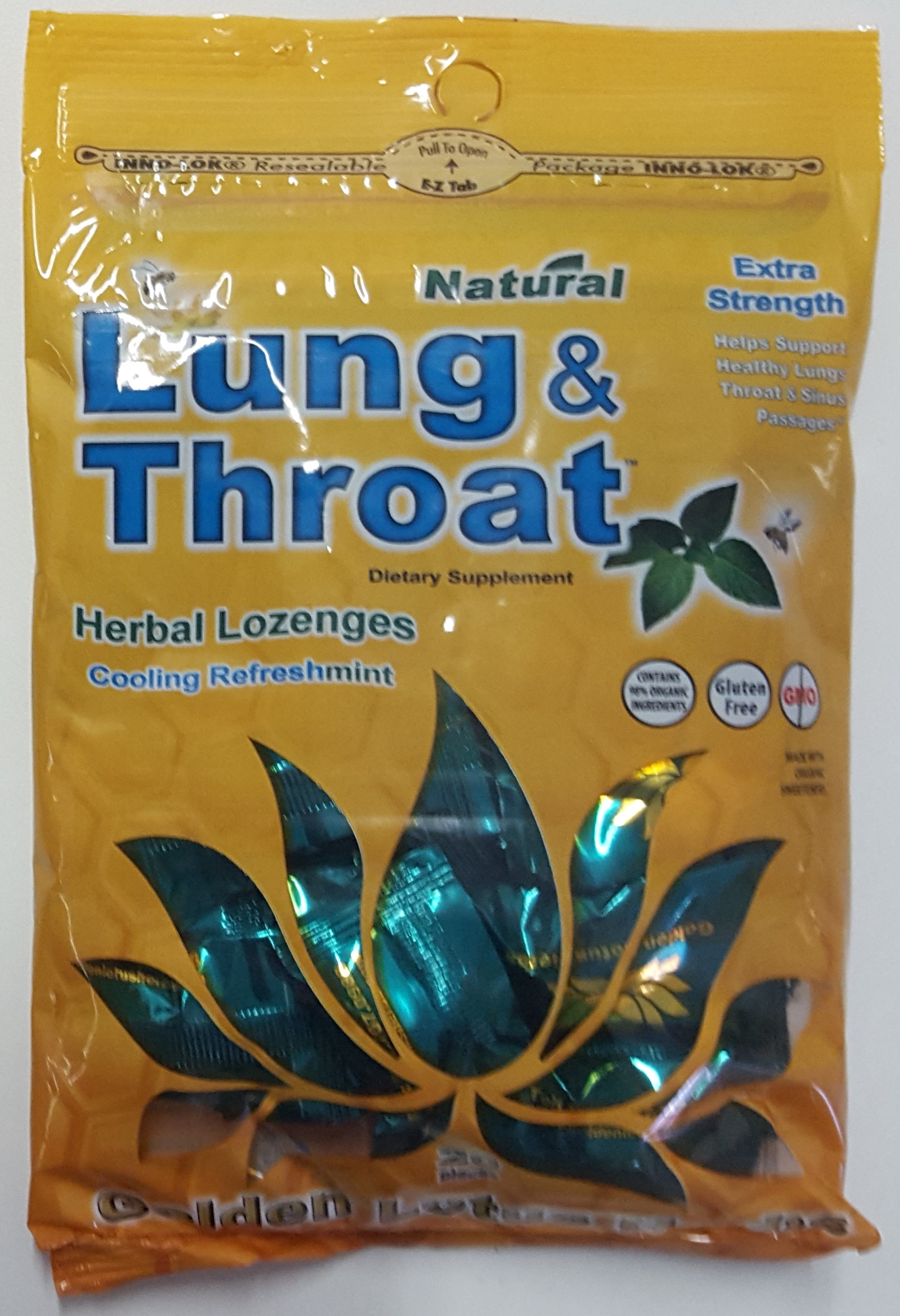 Lung and Throat Lozenges (Golden Lotus)-Blue Poppy Enterprises